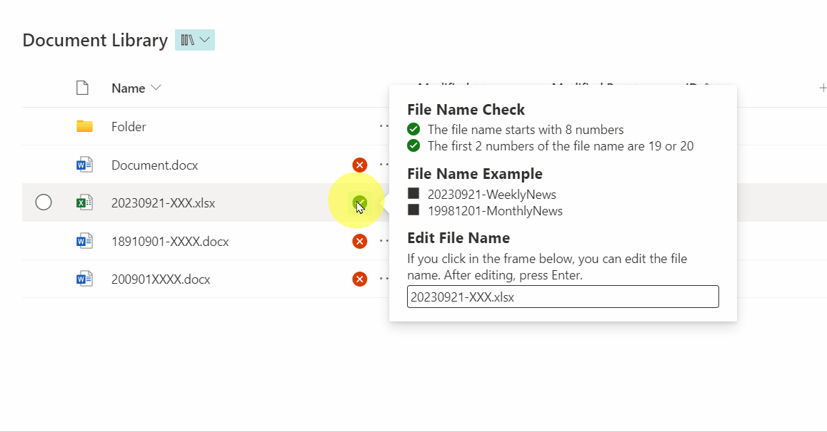 Naming Convention Checker · Issue #710 · pnp/List-Formatting · GitHub