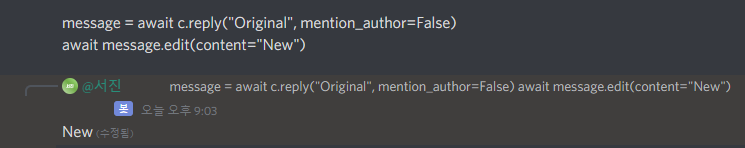 Message.edit() ignores default allowed_mentions with reply messages. · Issue #6331 · Rapptz ...