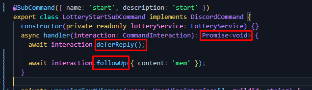 Question : How to defer an interaction reply? (INTERACTION_ALREADY_REPLIED) · Issue #774 ...