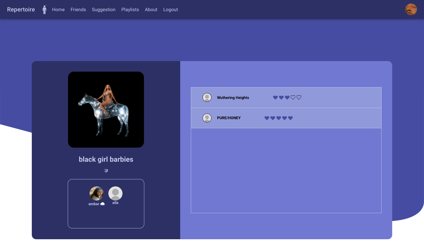 GitHub - Mikelle20/repertoire