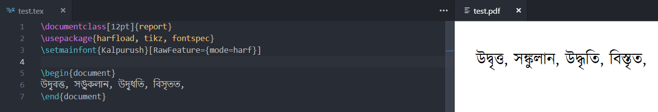 Unicode Bangla doesn't work properly. · Issue #74716 · microsoft/vscode ...