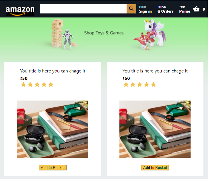 GitHub - Arman-Arzoo/amazon-clone: Build responsive amazon website using modern javascript React ...