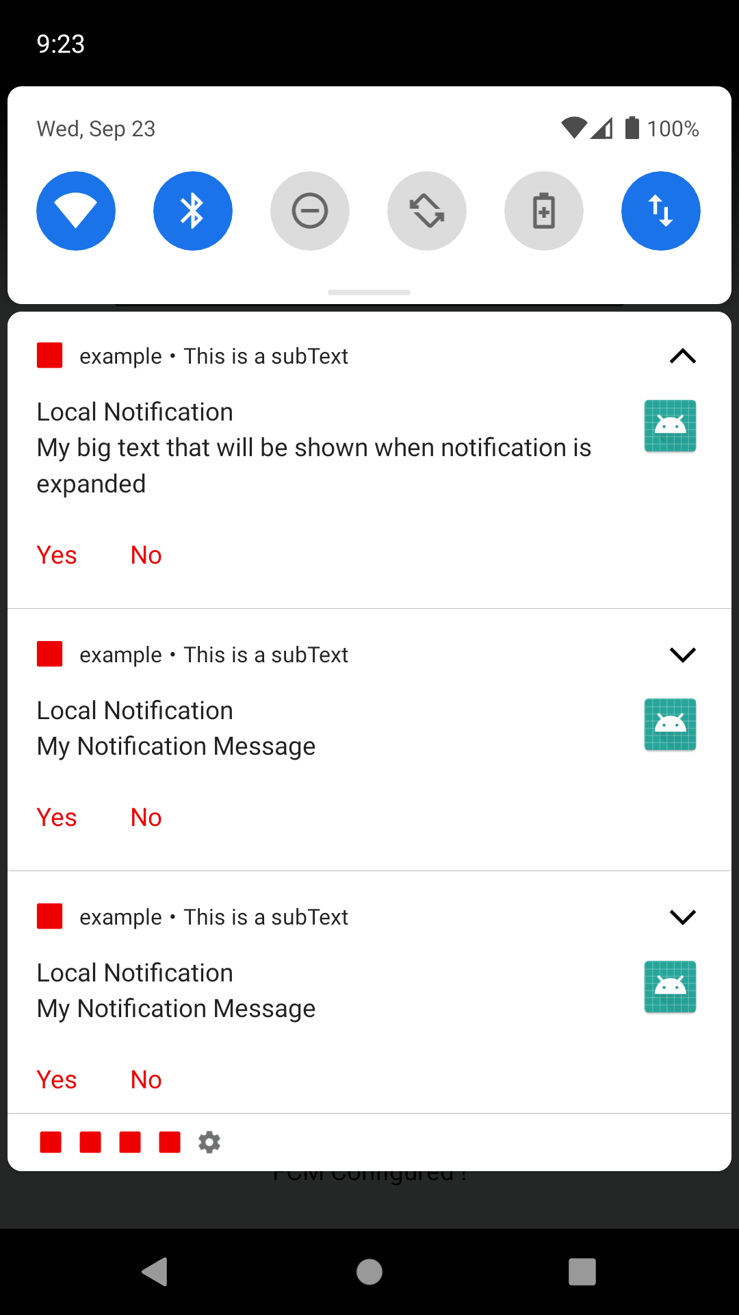 Group Notification Does Not Display On Android · Issue 1664 · Zo0r React Native Push