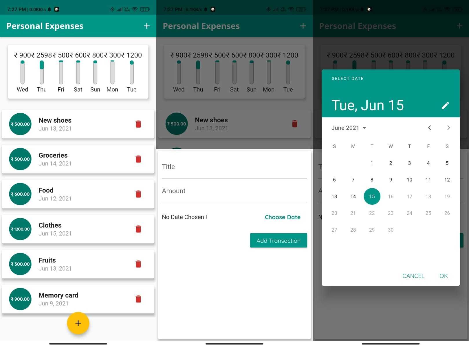 GitHub - Nova-Spectre/PersonalExpense_App-Flutter: An App Which helps ...
