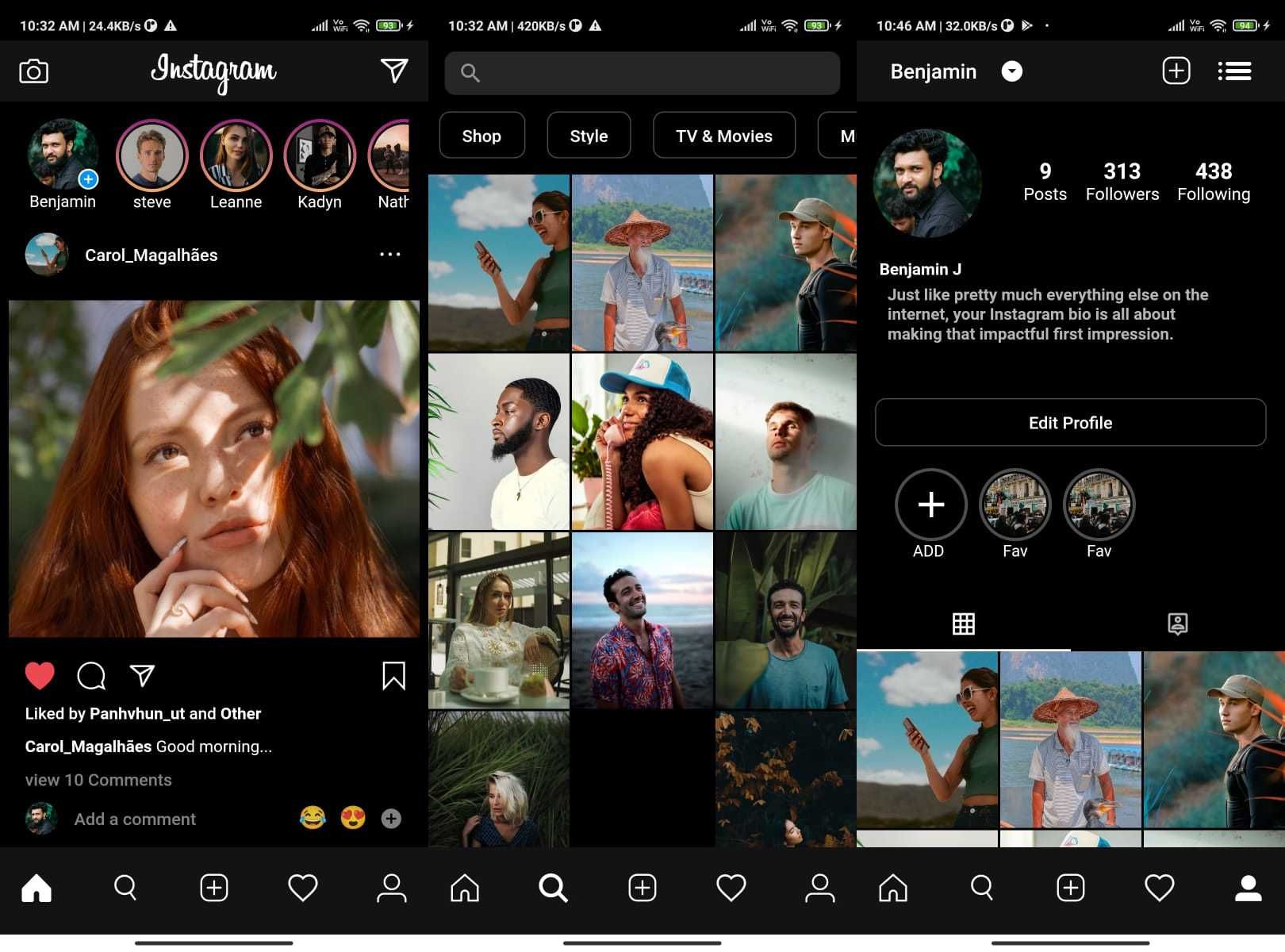 GitHub - Nova-Spectre/FlutterUI---INSTAGRAM_CLONE