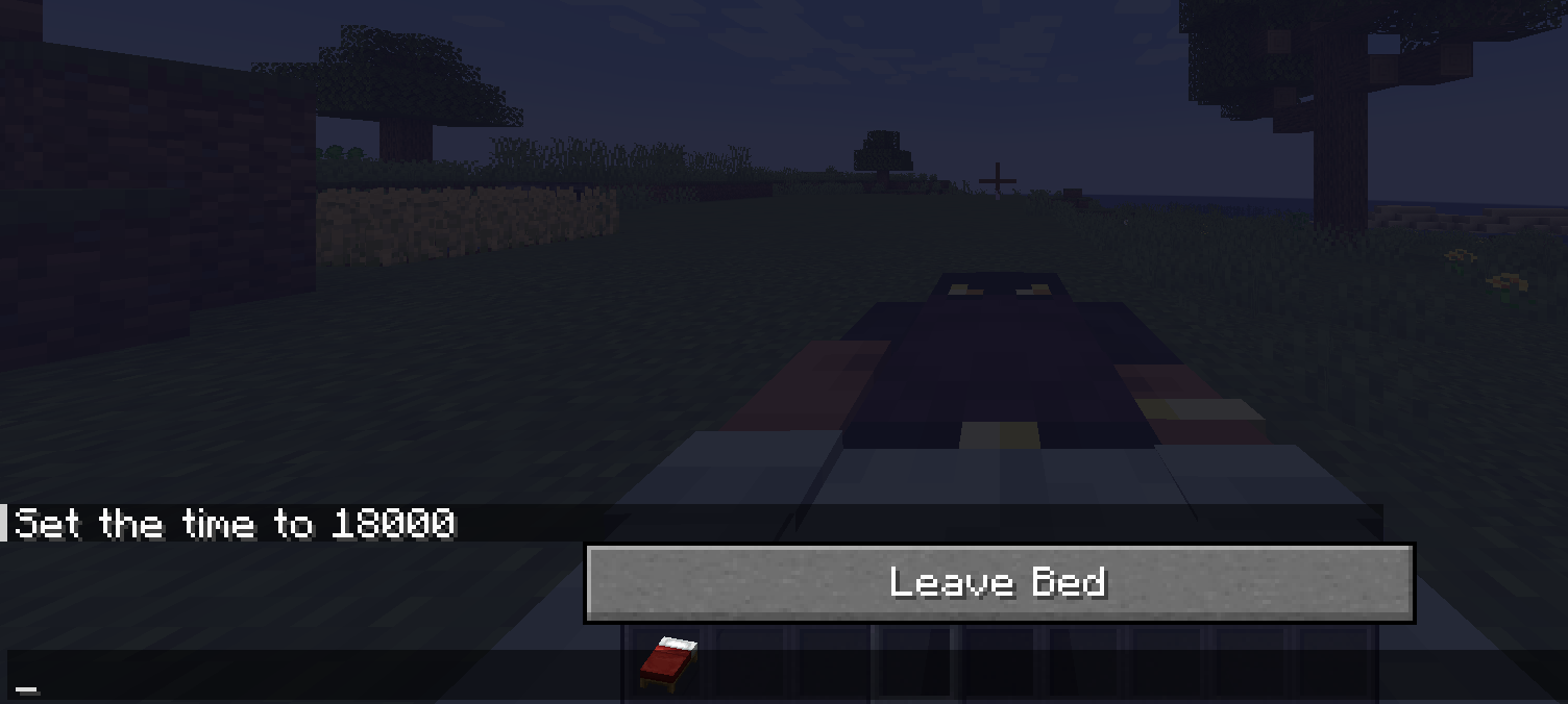 Hotbar items aren't dimmed when sleeping in bed · Issue #9616 · MinecraftForge/MinecraftForge ...