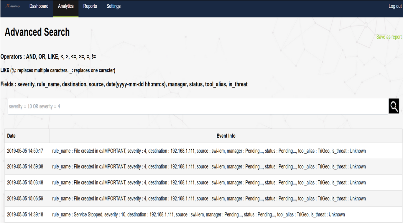 GitHub - kissy2/Django-Dashboard-Solarwinds-SIEM