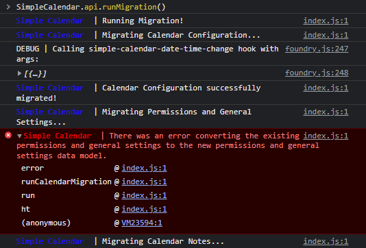 [BUG] Migration from v1 to v2 not finishing, and Simple Calendar not opening · Issue #328 ...