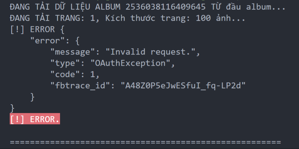 Lỗi xác thực Token · Issue #5 · HoangTran0410/FBMediaDownloader · GitHub