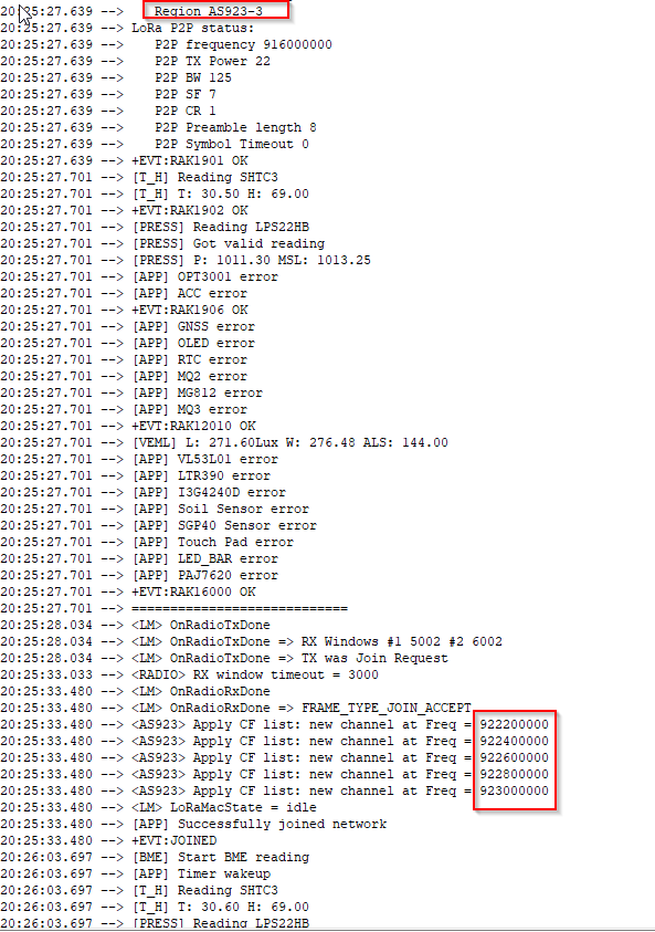 Odd behavior of ADR on AS923 · Issue #59 · beegee-tokyo/SX126x-Arduino · GitHub