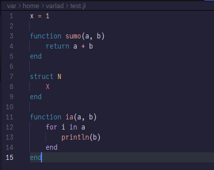 Indent guides seem broken for the Julia language · Issue #1676 · lapce/lapce · GitHub