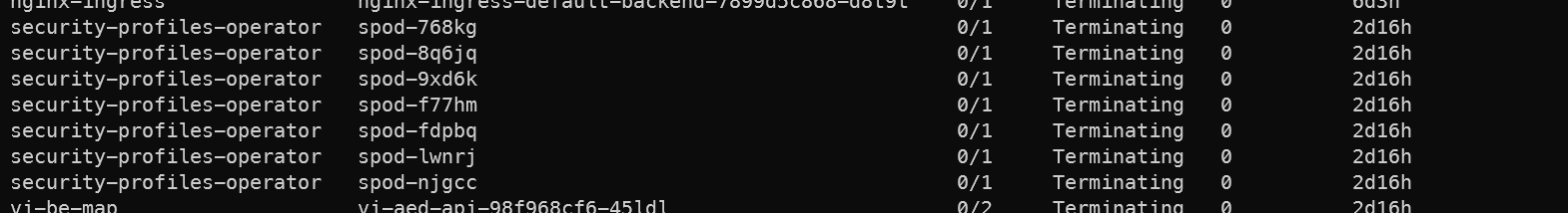 Could not delete seccomp profile · Issue #413 · kubernetes-sigs ...