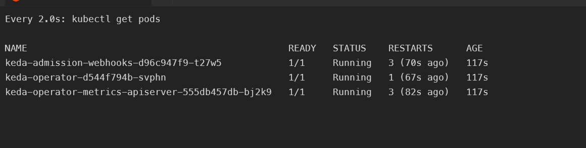 Keda 2.10 Deployment has 3 crash loops before it starts - cannot find ... Keda 2.10 Deployment has 3 crash loops before it starts - cannot find ...