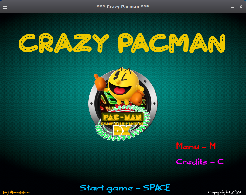 GitHub - byAbaddon/PyGame-Crazy_Pacman