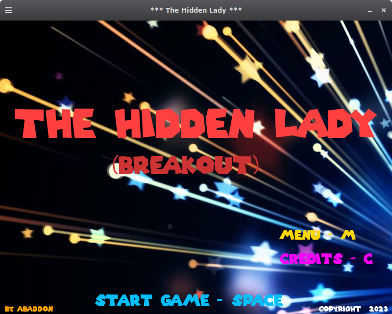 GitHub - byAbaddon/PyGame-The_Hidden_Lady: PyGame