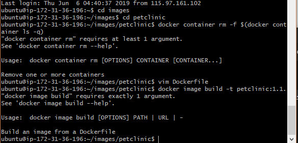 Hi, I am getting error(see the attached screen shot). Did any command I missed? · Issue #491 ...