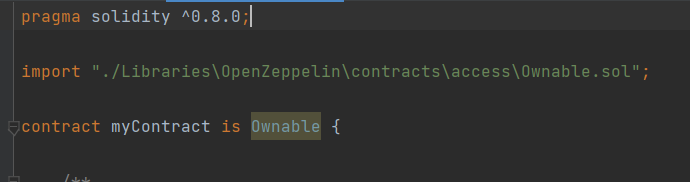 Import file warning · Issue #271 · intellij-solidity/intellij-solidity · GitHub