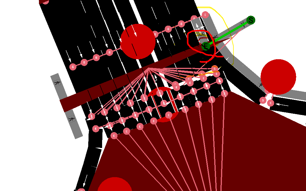 Adding sidewalks to signalized intersection with traffic islands ...
