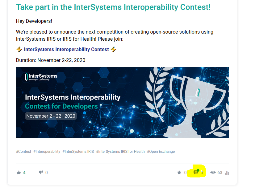 Unread notifications · Issue #497 · intersystems-community/developer-community · GitHub