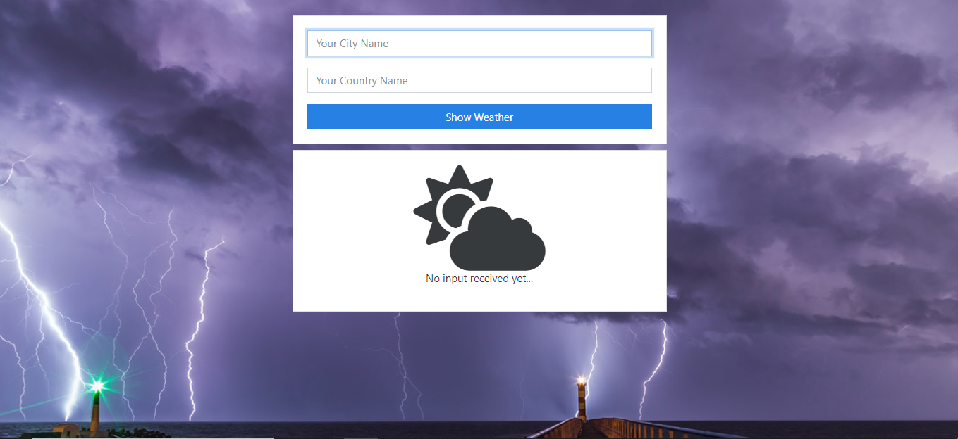 GitHub - moralesmiguel/react-assignment-weather-app: React app that ...