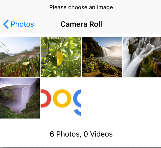 Options.albumsText is not used on back navigation button · Issue #144 · NativeScript ...
