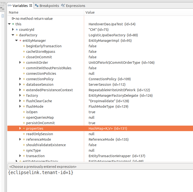 Is it a bug in the documentation or in the code? Problem when querying a multitenant entity ...