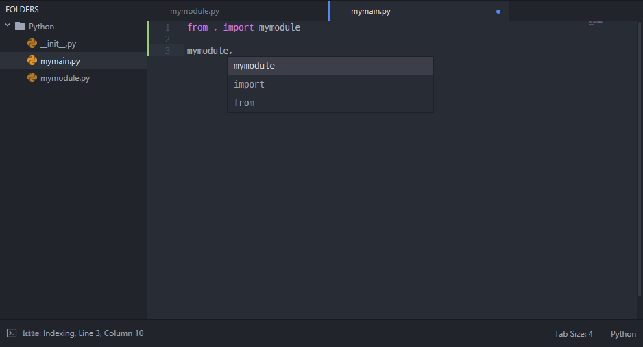 Kite does not recognize the class (and sometimes modules as well ...