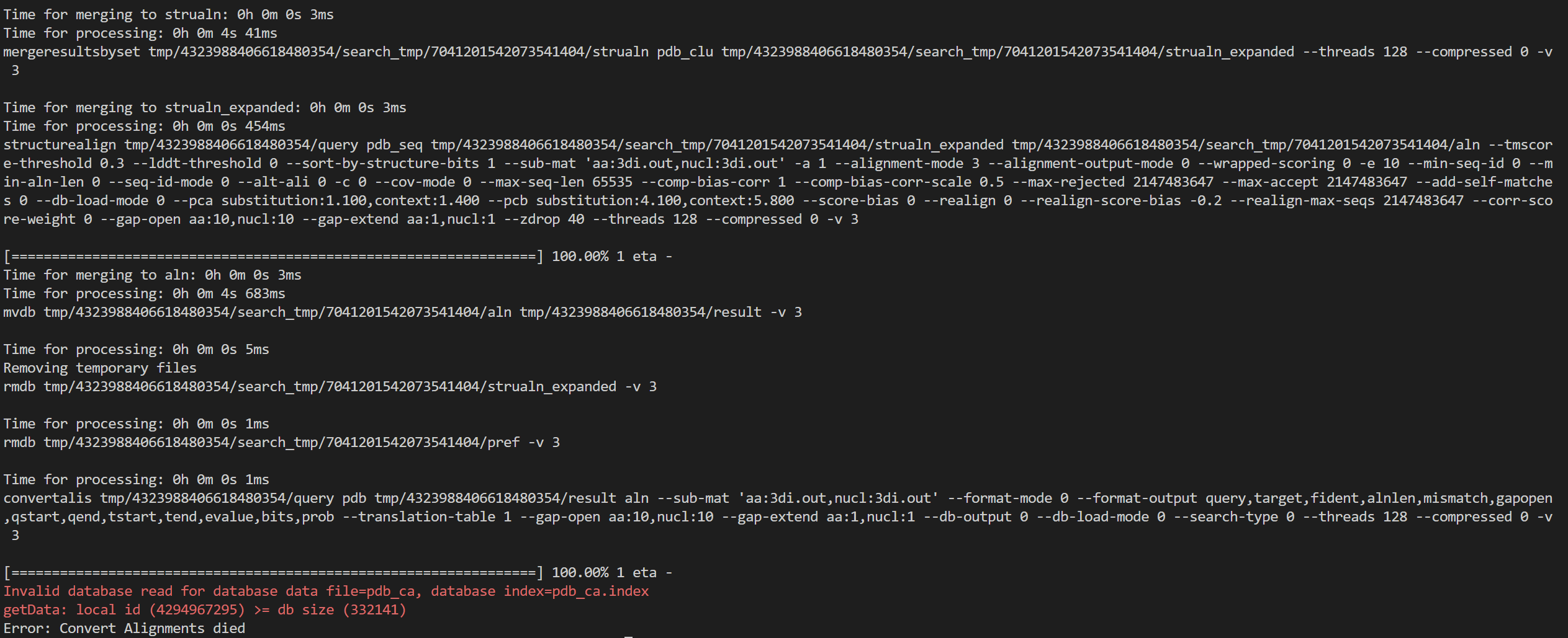 Mismatch between results from server and standalone version? · Issue #146 · steineggerlab ...