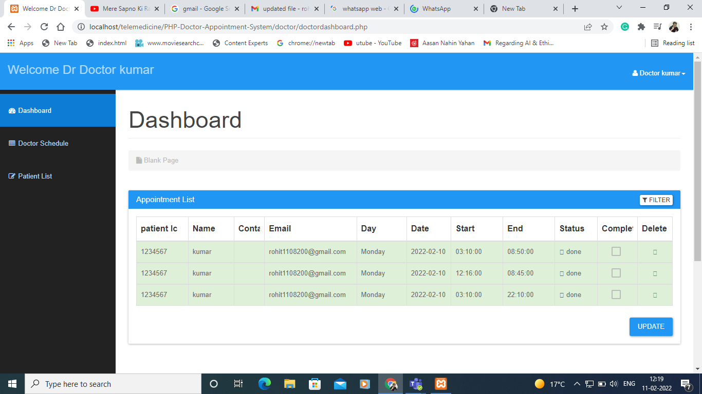 GitHub - rajatram19/Web-Development-project-on-pocket-hospital ...