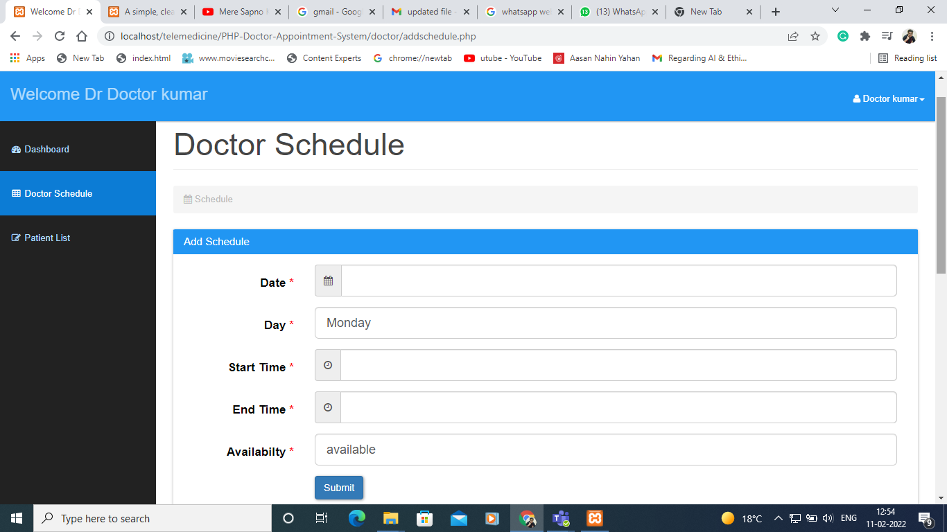 GitHub - rajatram19/Web-Development-project-on-pocket-hospital ...