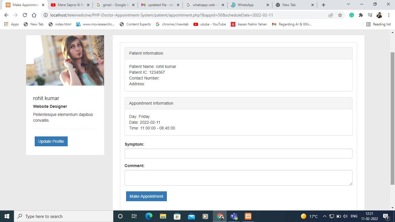 GitHub - rajatram19/Web-Development-project-on-pocket-hospital ...