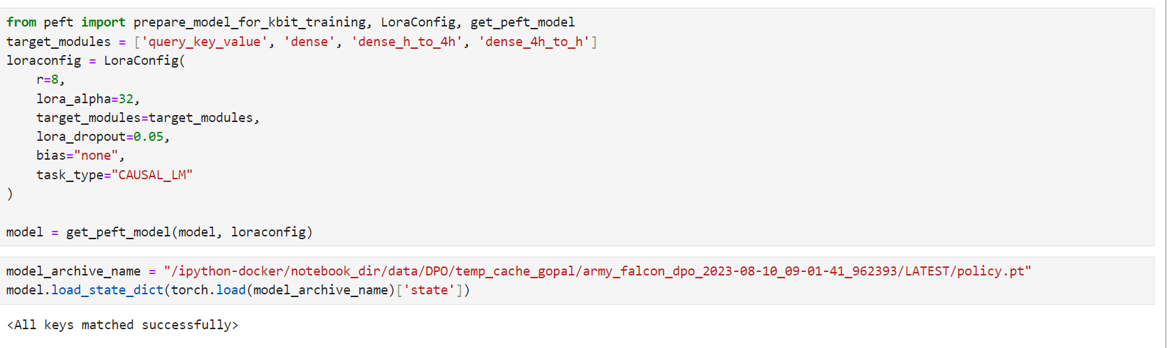 Runtimeerror Errors In Loading Statedict On A Custom Model · Issue 7143