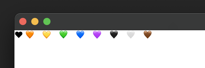 Red Heart Emoji Is Not Displayed Correctly · Issue 9238 · Avaloniauiavalonia · Github