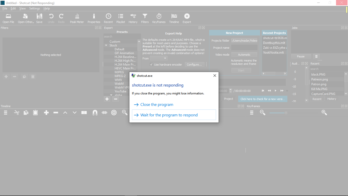 GIF File not working on ShotCut? · Issue #793 · mltframework/shotcut · GitHub