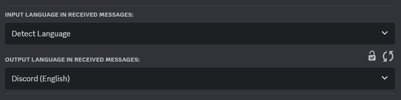[IMPROVEMENT] - Translator setting to auto translate received messages ...