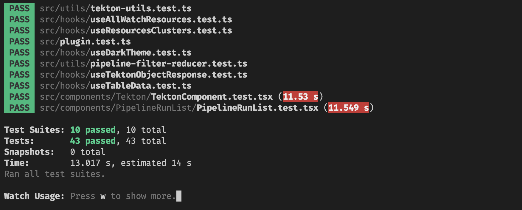 Tekton: List Pipeline runs along with task run status · Issue #182 · janus-idp/backstage-plugins ...