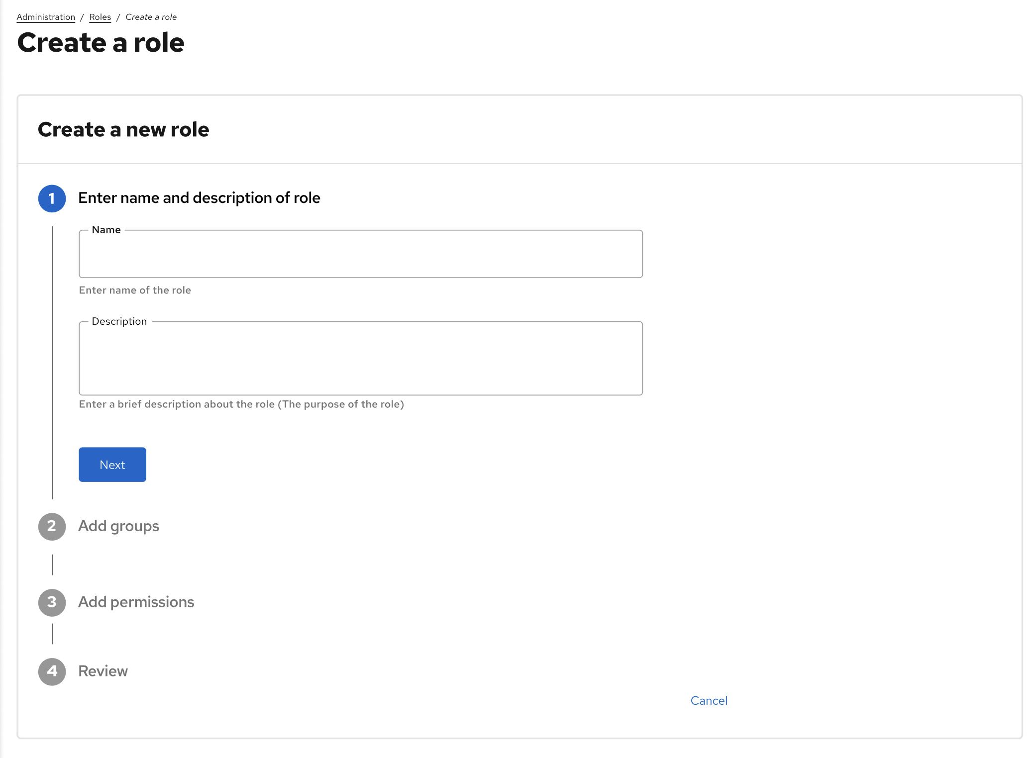 [RBAC Plugin] Support creation of Role · Issue #844 · janus-idp/backstage-plugins · GitHub