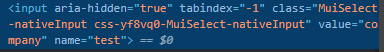 [TextField select] `name` props gets passed to the element but the `id` prop does not · Issue ...