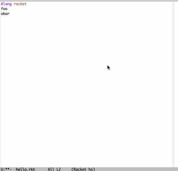 Keyboard Macros act up when racket-unicode-input-method is enabled ...