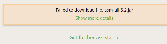Failed to Install · Issue #1249 · ImpactDevelopment/ImpactIssues · GitHub