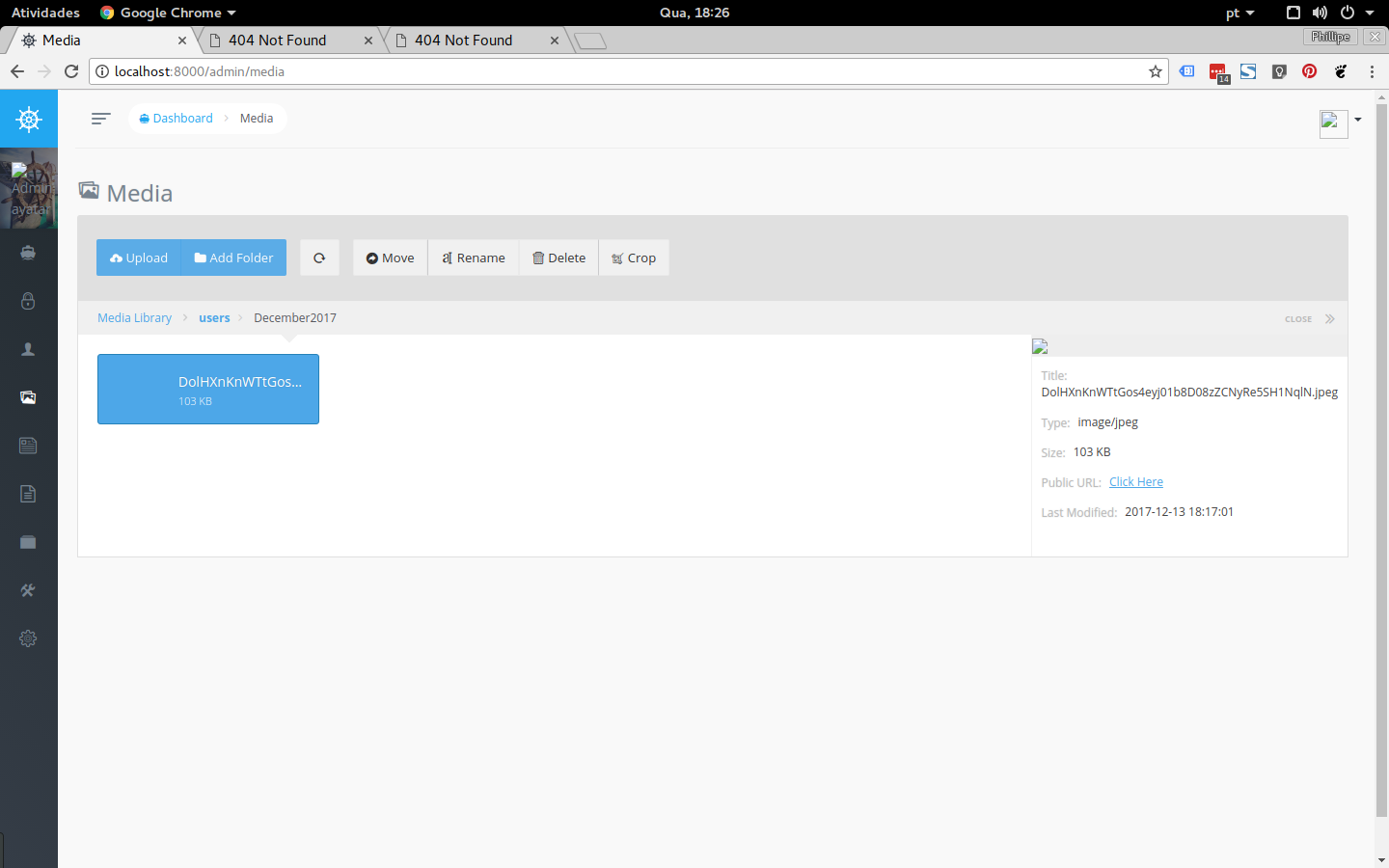 Filesystem not showing images · Issue #2359 · thedevdojo/voyager · GitHub