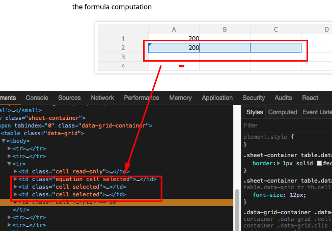 How to get an array of selected cells ? · Issue #65 · nadbm/react-datasheet · GitHub