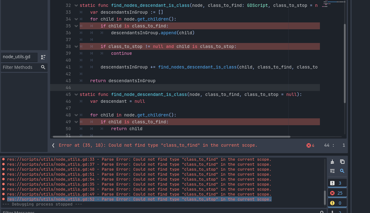 Regression using classes inside variables from RC2 to Stable · Issue #74314 · godotengine/godot ...