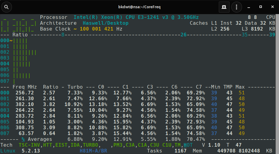 CoreFreq doens't found the corefreqk module on Solus · Issue #147 · cyring/CoreFreq · GitHub