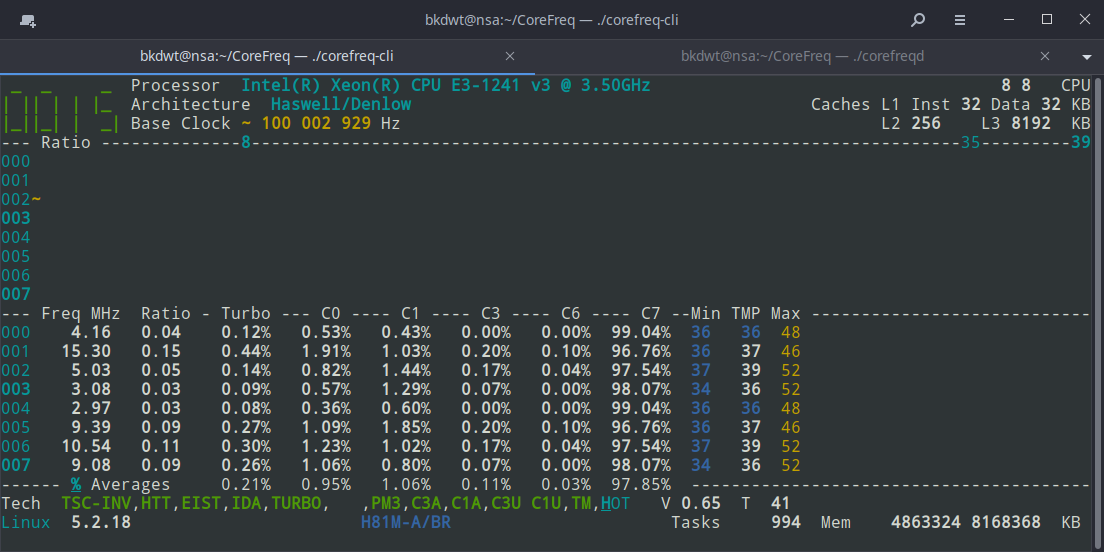 CoreFreq doens't found the corefreqk module on Solus · Issue #147 · cyring/CoreFreq · GitHub