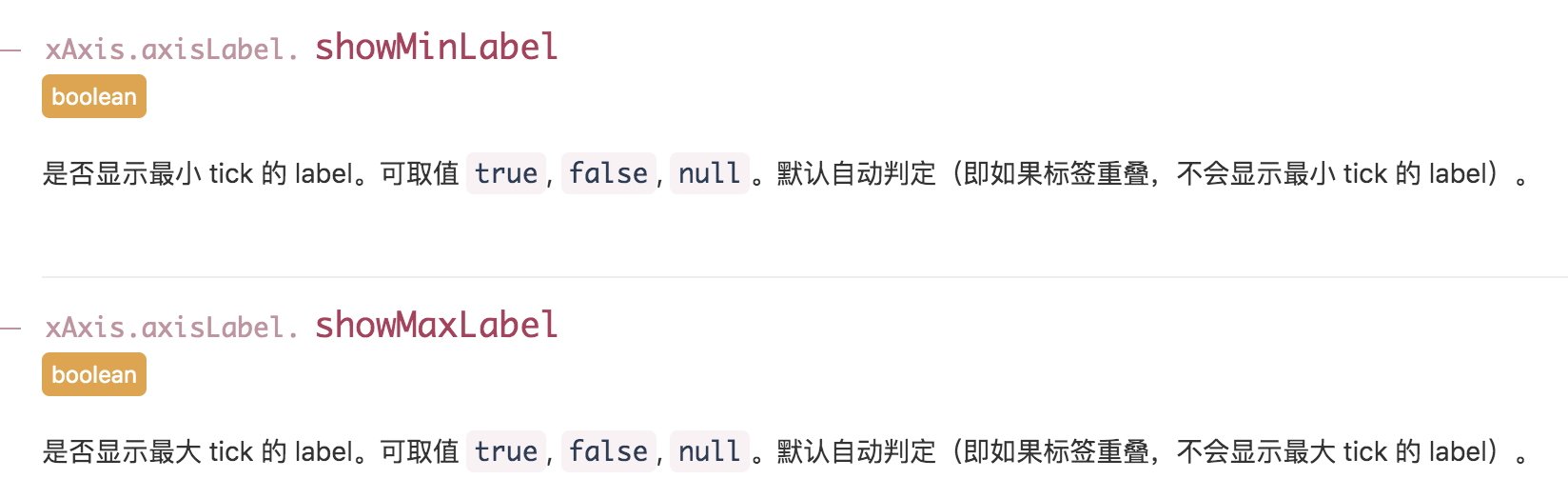 xAxis. splitLine Cannot display only at the scale location where the label is located实现坐标轴在 grid ...