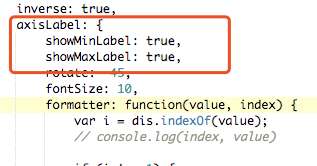 xAxis. splitLine Cannot display only at the scale location where the label is located实现坐标轴在 grid ...
