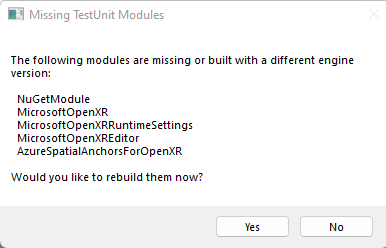 Missing modules while opening UE 4.27.2 project · Issue #62 · microsoft ...