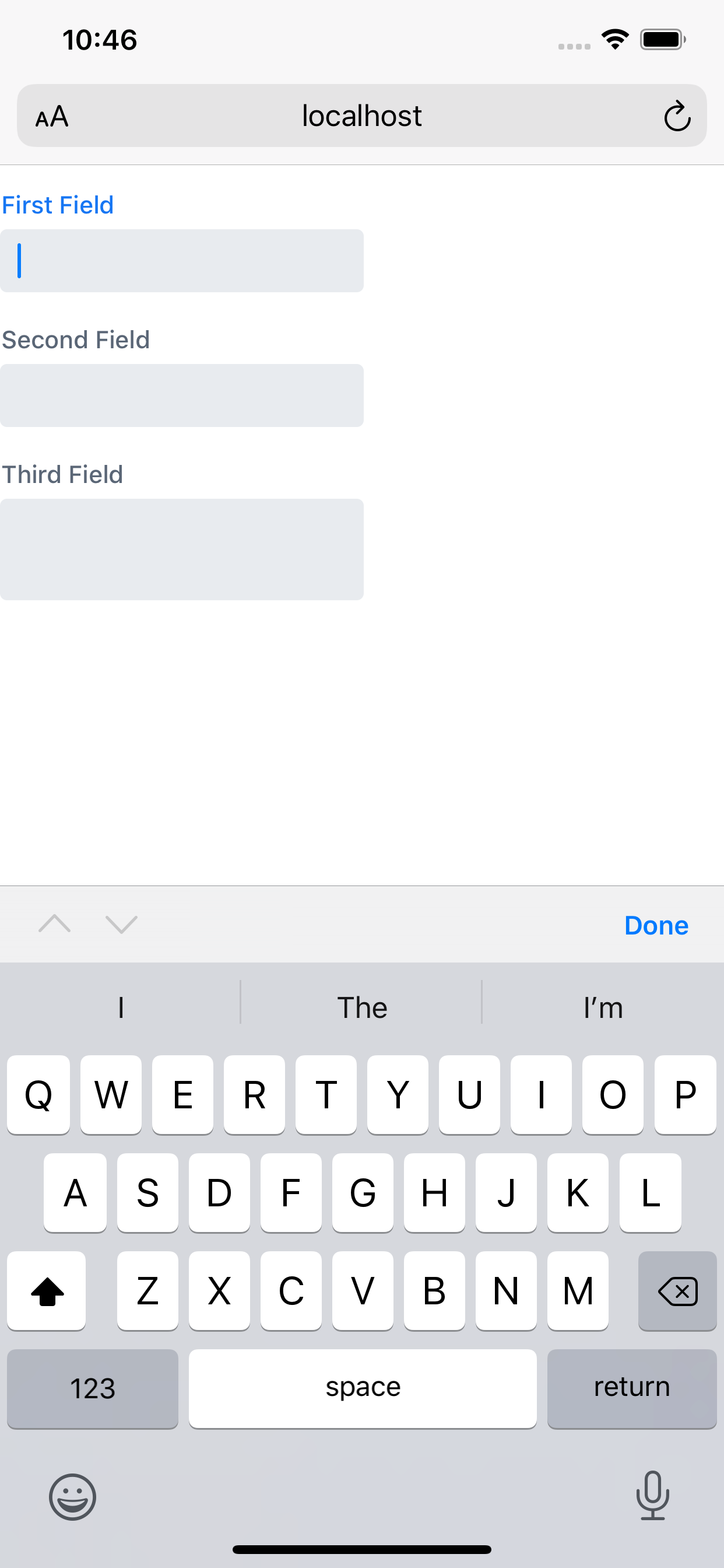 [text-field] Keyboard navigation between fields is not working on iOS · Issue #941 · vaadin/web ...